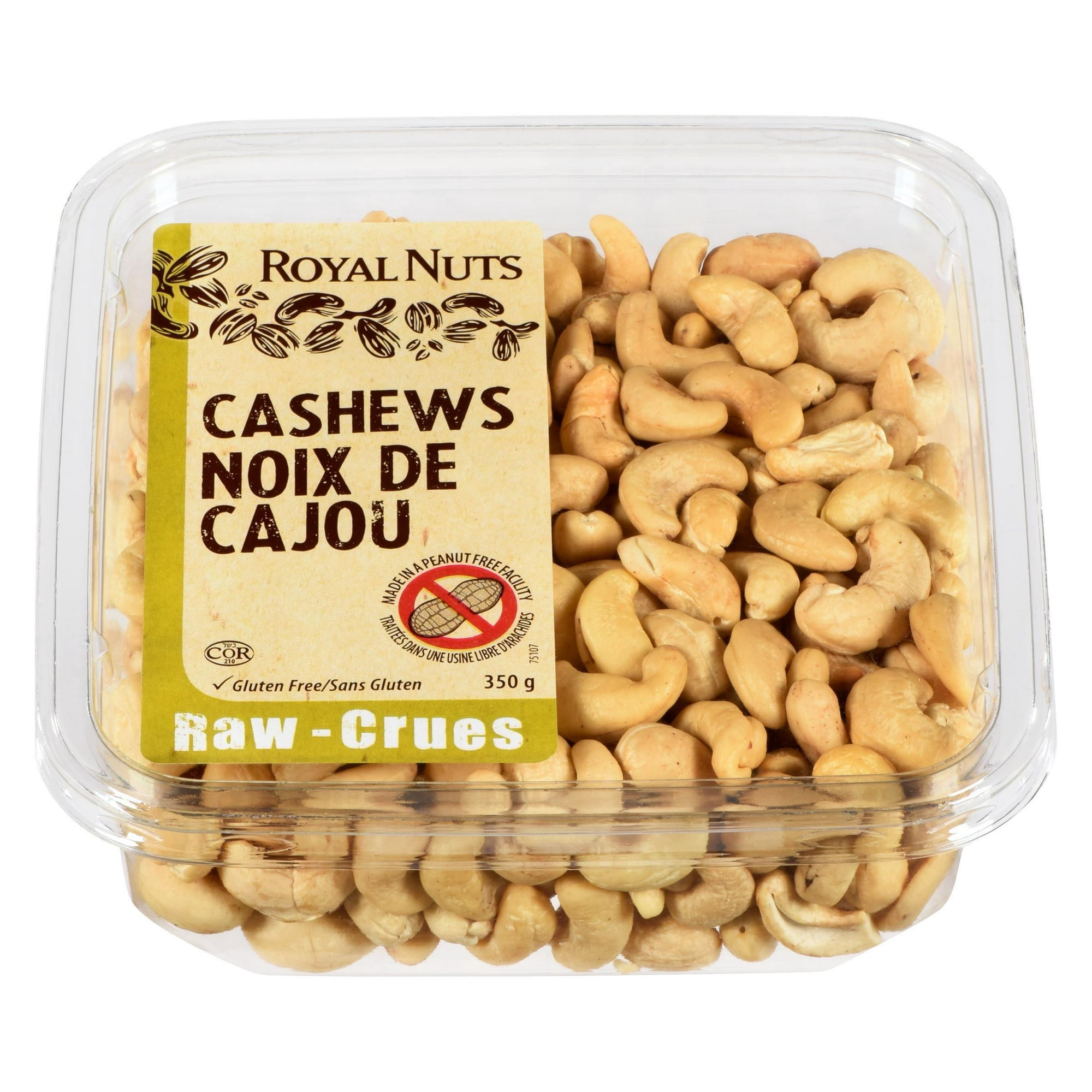 Click here for Royal Nuts Cashews Raw 350 G prices