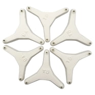 Self-Supporting Cone 06 Pyrometric Cones For Monitoring Ceramic Kiln ...
