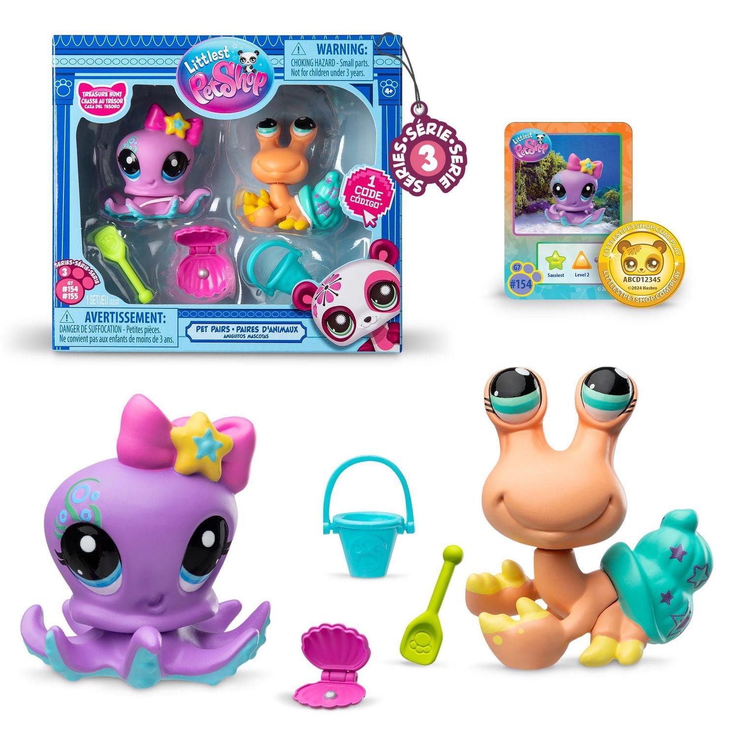 Click here for Littlest Pet Shop Pet Pair 2-Pack Series 3 - Treas... prices