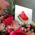 3drose, an Image of a Slice of Red Watermelon. Beautiful Kitchen Art ...