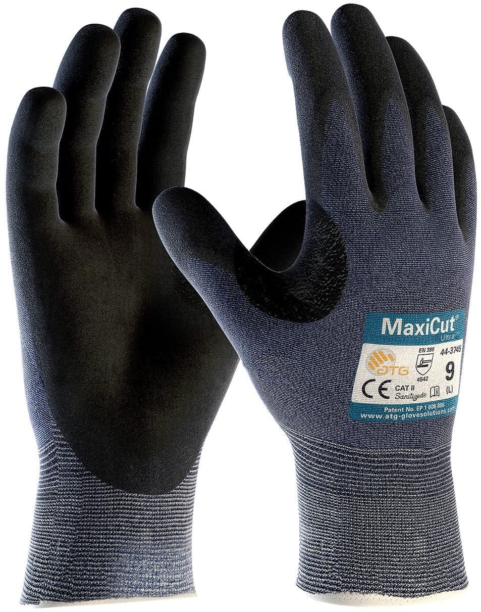 3 Pairs Maxicut Ultra 44-3745/M Seamless Knit Engineered Yarn Work ...