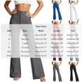 Edvintorg Work Pants Women Plus Size Fashion High Waisted Stretch Flare ...