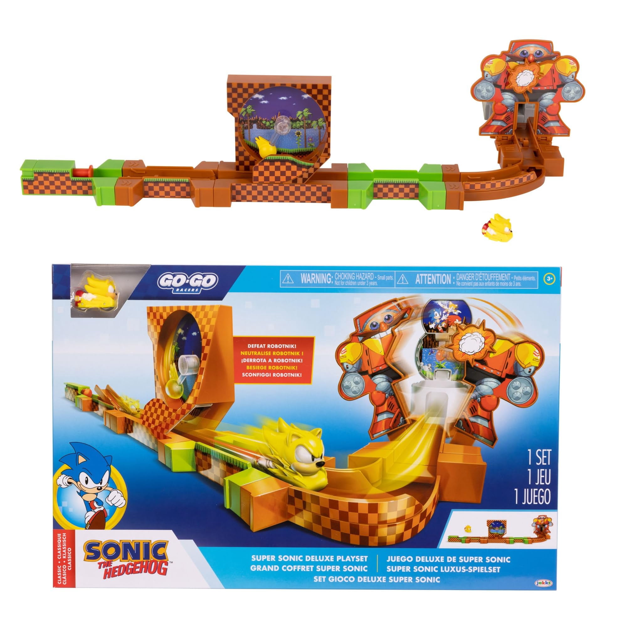 Click here for Playset Sonic The Hedgehog Go Go Racers W/ Diecast... prices