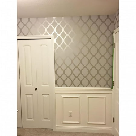 12"W x 20"H x 1/2"P Ashford Molded Scalloped Wainscot Wall Panel ...