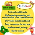 Living Puppets: Scraps The Grey Mouse - 12" Plush Hand Puppet, Handmade ...