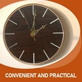 Greenadscape Clock Disc Replacement Dark Brown 1Set For Home Decoration ...
