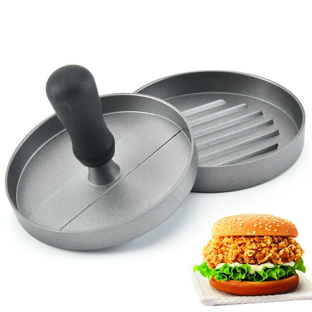 1 Piece Aluminum Burger Press For burgers, patties, grills, burger ...
