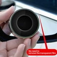 Suction Cup Car Blind (1 Set / 2 Pcs)Car Blind 360°Rotating And Swinging Wide Angle View For E ...
