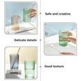 BESTYASH 3Pcs Reusable Plastic Travel Cups for Tooth Brushing and ...