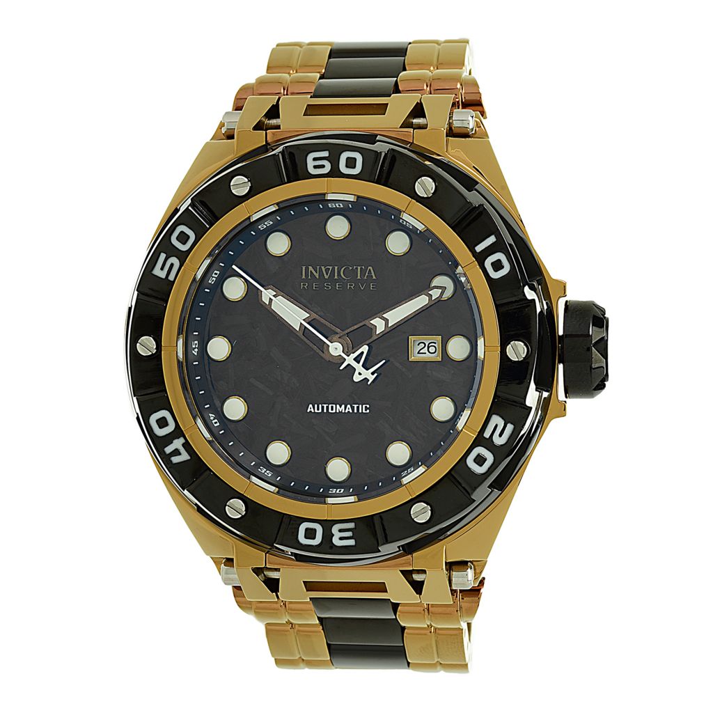 Invicta Reserve Ripsaw 53mm Automatic Carbon Fiber Watch - Walmart.com