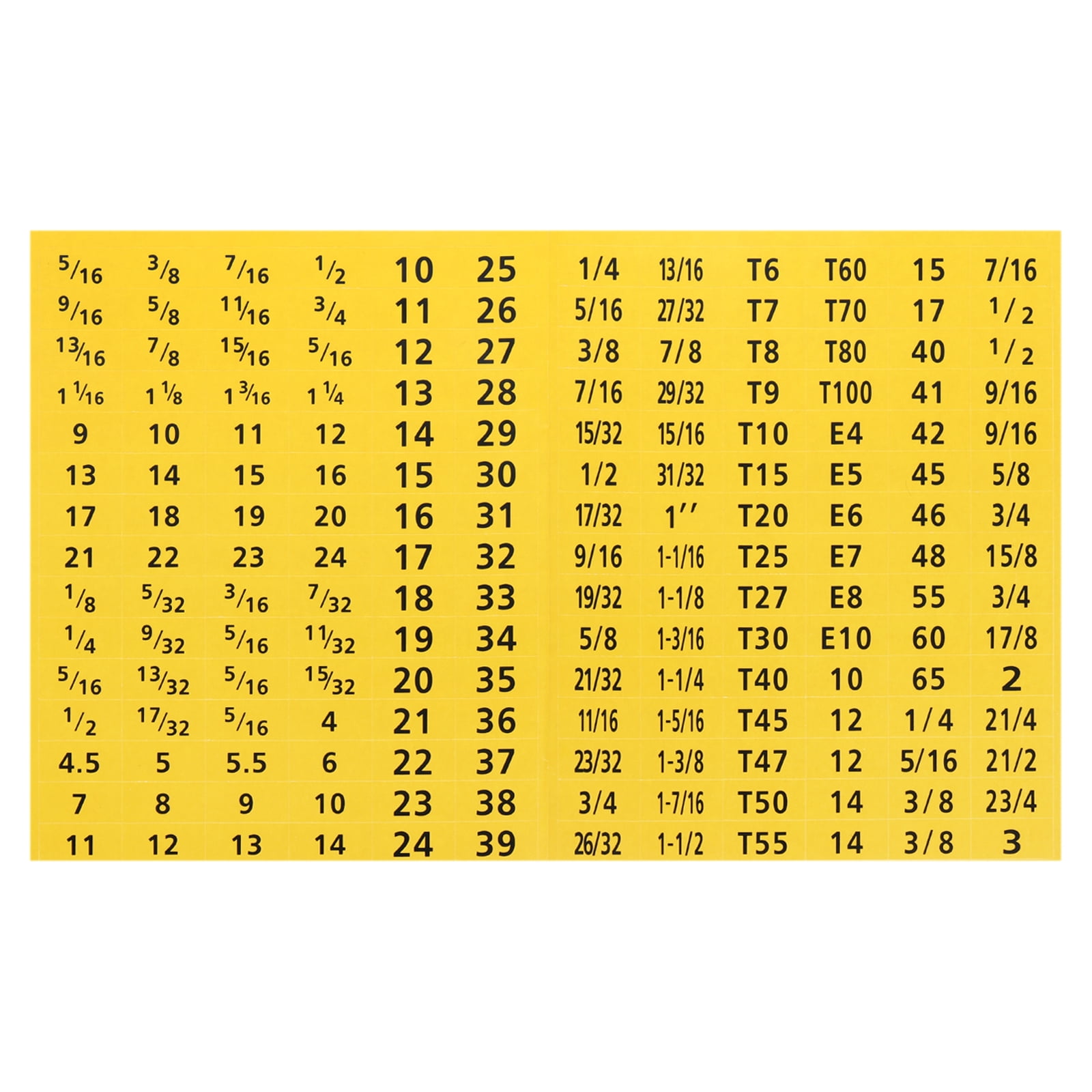 Click here for Unique Bargains 4 Set 180 Tool Box Labels Wrench S... prices