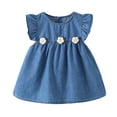 LOOK! Auroural Toddler Kids Baby Girls Denim Skirt Fashion Cute Solid ...