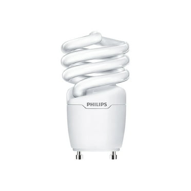 Philips 13W T2 Mini Twister CFL Light Bulb, Daylight 6500K, 60W ...