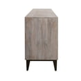 Pemberly Row Modern Crossings 72" Wood Console in Off White Finish ...