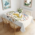 Australia Map Section Rectangle Tablecloth Cartoon Marine Life Cute ...