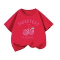 Babcutegg Unisex Breathable Cotton Short Sleeve T-Shirt Featuring Sweet ...