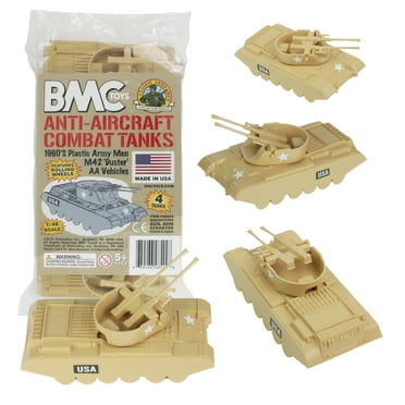 TimMee Toy Tanks for Kids, 3pc Military Set, OD Green, Made in USA ...