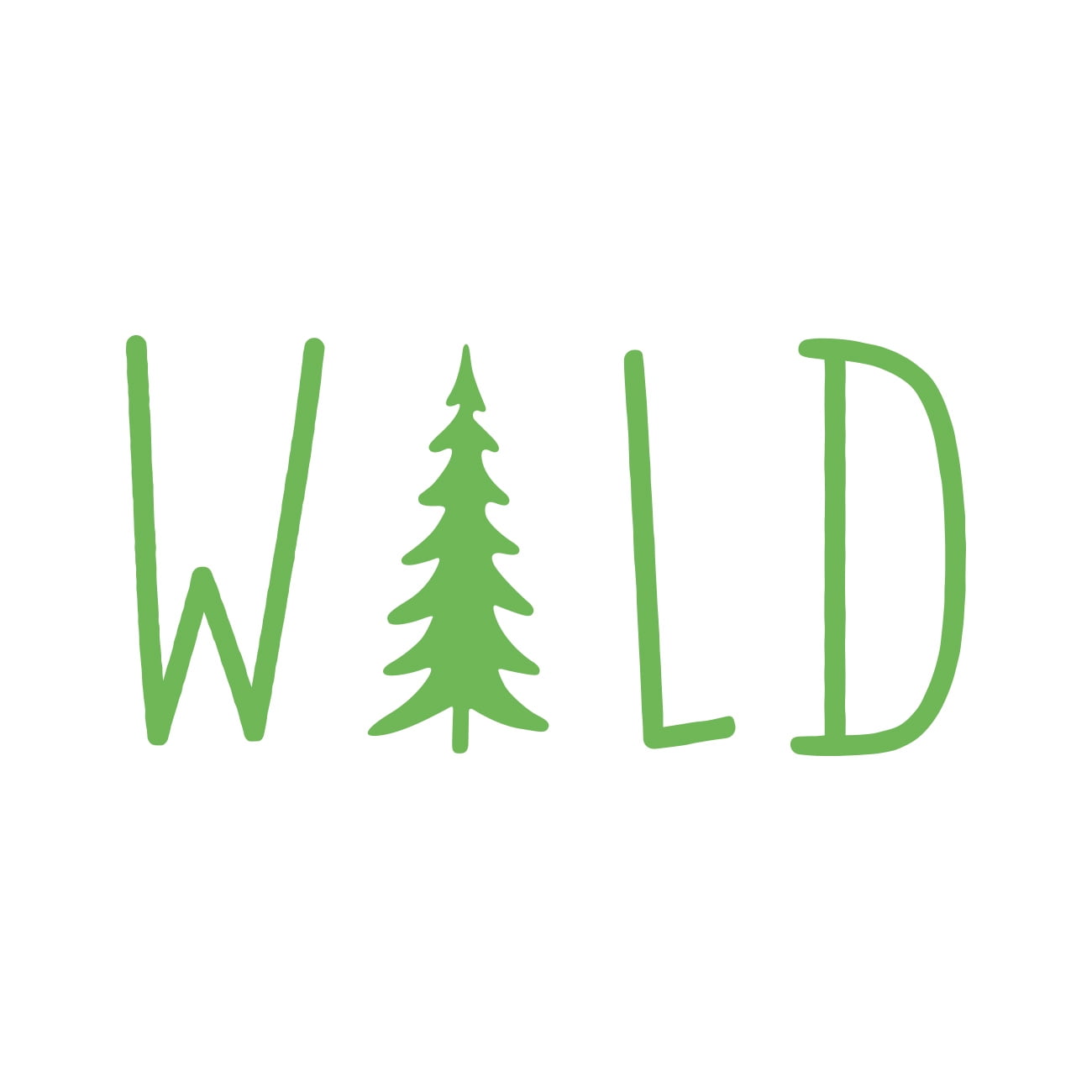 Wild Hiking Camping Adventure Sticker Decal Die Cut - Self Adhesive ...