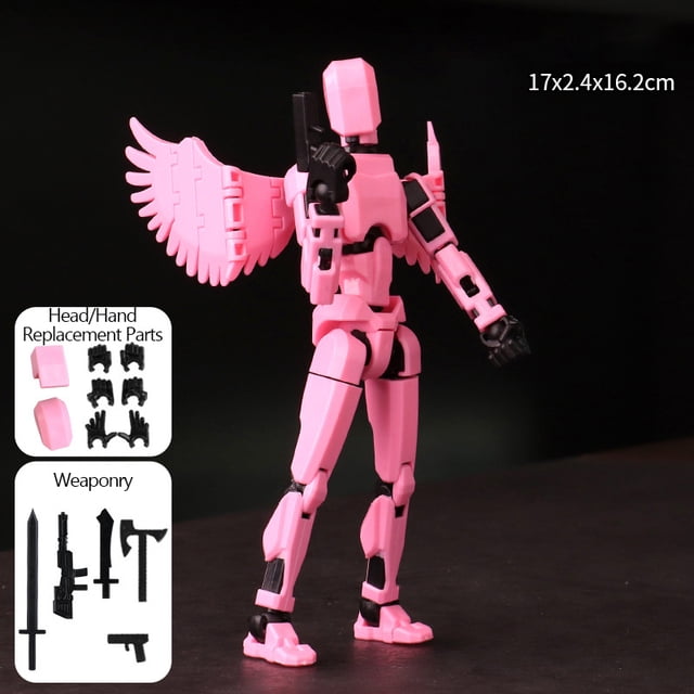 Noctilucent Multi-Jointed Movable Shapeshift Robot 3D Printed Mannequin ...