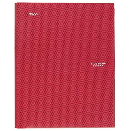 Five Star 2-Pocket Folder, Stay-Put Folder, Plastic Color Folders with ...