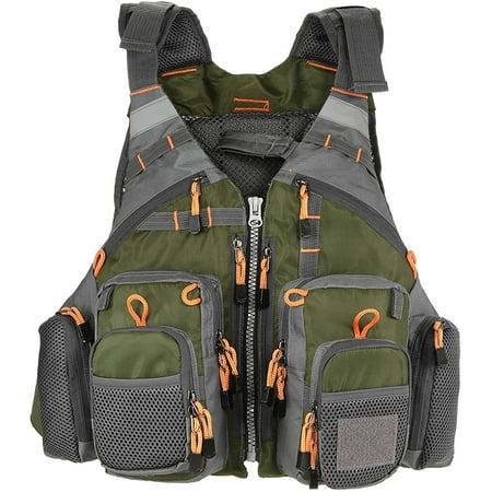 Outdoor Fishing Life Vest Safety Jacket Swimming Sailing Waistcoat Vest ...