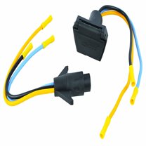 Attwood Trolling Motor Connector Medium-Duty 2-Wire, 12 Volts Male ...
