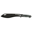 Swiss Tech 18-inch Sawtooth Machete, Titanium-Coated Stainless Steel ...