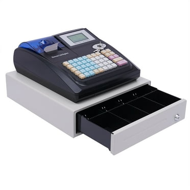 CNCEST Electronic Cash Register 48 Keys POS Casher 8 Digital LED ...