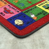 LenguaLink (Spanish) 5'4" x 7'8" area rug in color Multi - Walmart.com