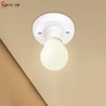 Spencer 10Pcs E27 Light Bulb Pendant Lamp Round Fixing Base Holder ...