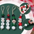Christmas Theme Wood Beads Mixed Shapes Mixed Color 12.5~20x2.5~20mm ...