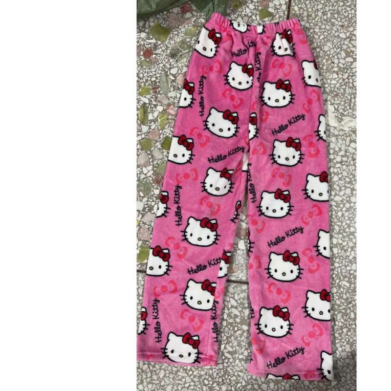 Click here for Unbranded Kawaii Hello Kitty Flannel Pajama Pants... prices