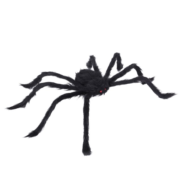 Realistic Hairy Giant Spider, 75cm Fake Spider Props Halloween Yard ...
