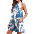 ppyoung Sleeveless Summer Sundress, Flowy Versatile Tank Dress, Casual ...