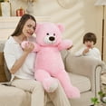 "MaoGoLan 35.4"" Fluffy Giant Teddy Bear, Soft Stuffed Animal Plush Big ...