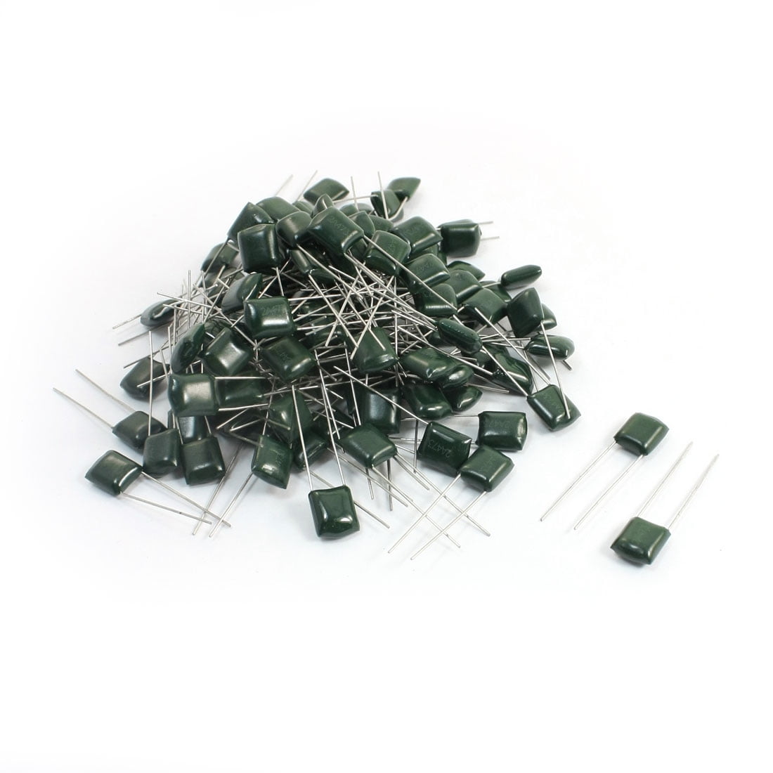 120Pcs Polyester Poly Film Capacitors Assortment Kit 0.047uF DC100V ...