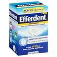Efferdent Retainer & Denture Cleaner Tablets, Overnight Whitening, 126 ...