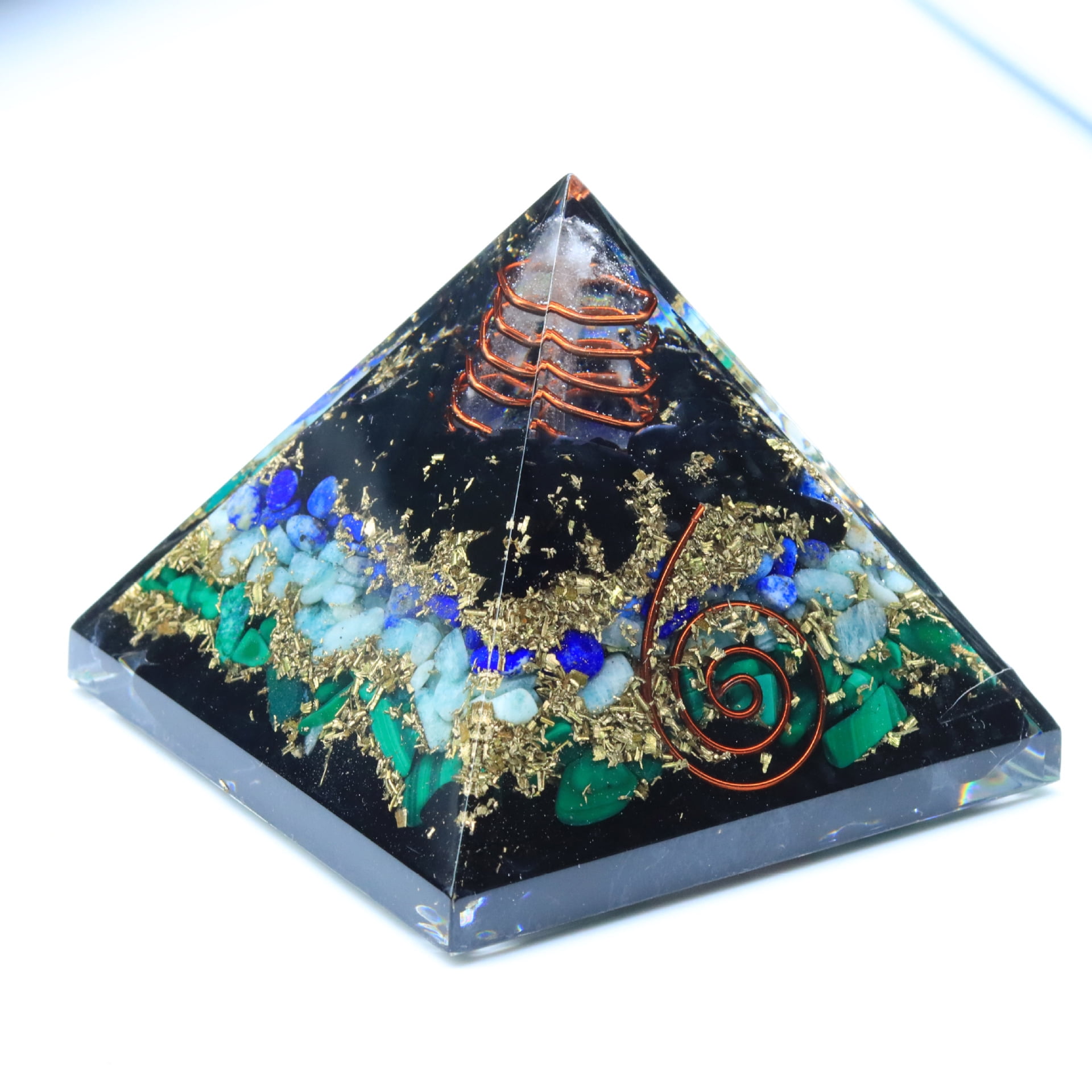 Home furnishings，Resin Acrylic Popular Pyramid Ornaments New Pyramid ...