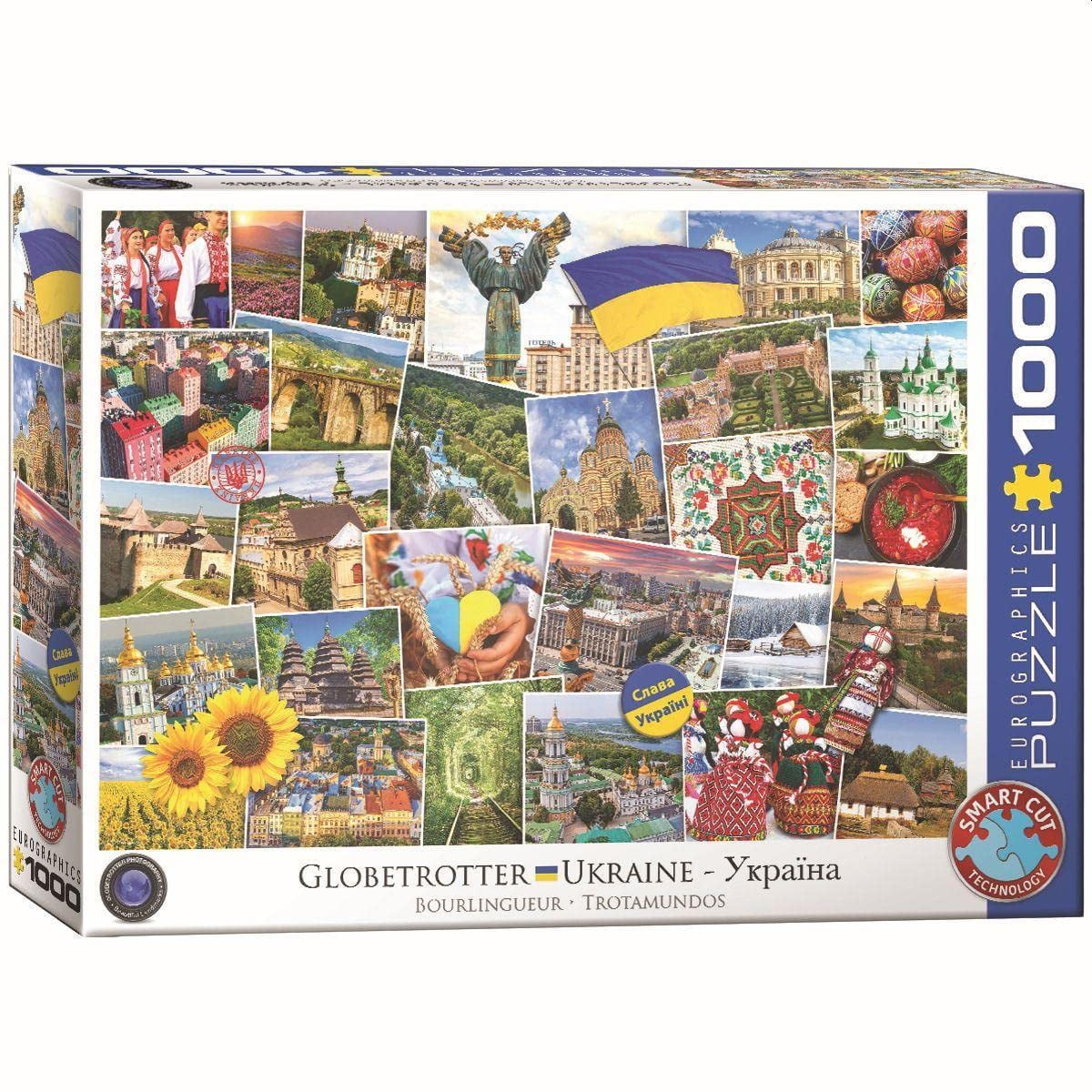 Click here for Eurographics Ukraine Globetrotter 1000 Pc prices