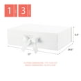 PKGSMART 16.3x14.2x5 Inches, Extra Large Gift Box with Lid, Gift Box ...