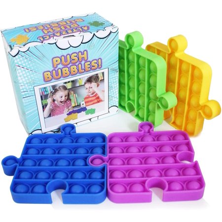 Puzzle Pop Push On Its Popping Fidget HALO s - Bubble Push HALO Stress ...