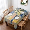 Coastal Ocean Sailboat Table Cloth 60x84in, Waterproof Rectangle ...