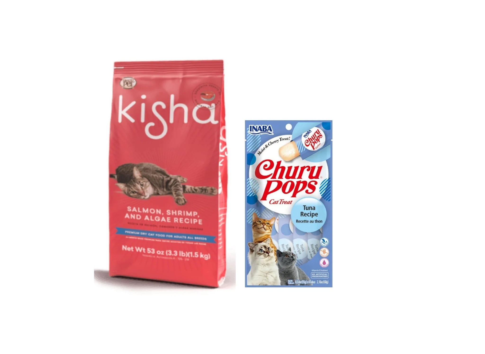 KISHA 12 KG + Churu Pops Atún Snack 4 tubos de 15g | Bodega Aurrera en ...