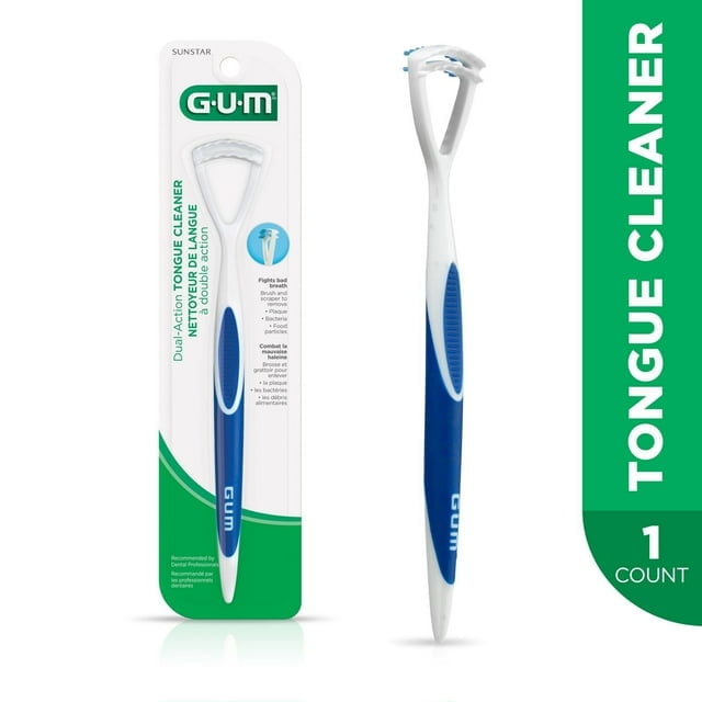 Click here for Gum Dual-Action Tongue Cleaner  Fights Bad Breath... prices