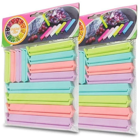 Plastic Bag Sealing Clips for Snacks, Foods, Anti-Oxidation Clip Sealer ...