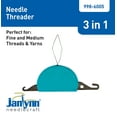 Janlynn Cross-Stitch Needle Threader, Easy Threading for Floss, Yarn ...