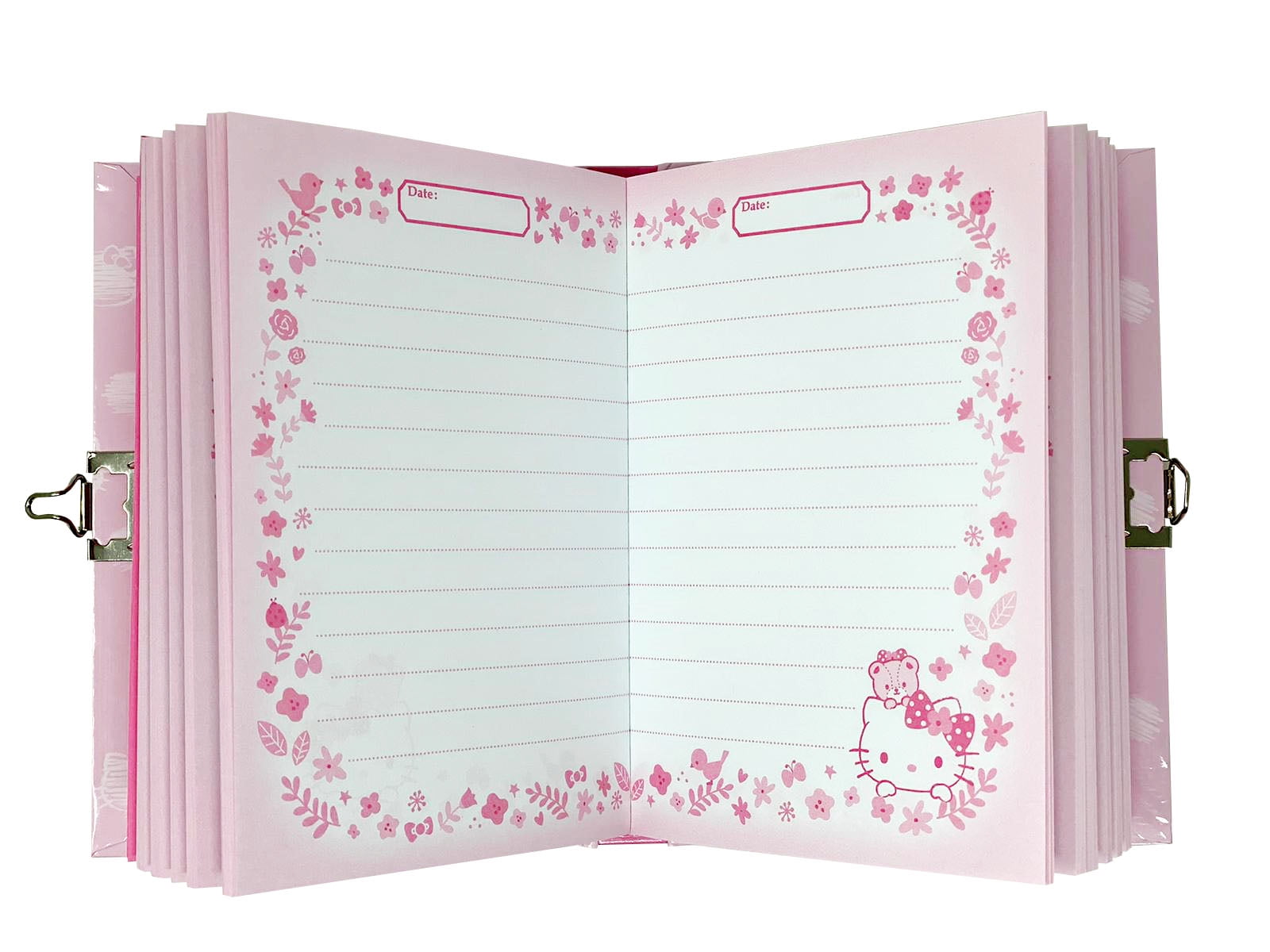 Hello Kitty Journal With Lock