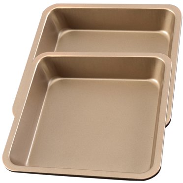 Mainstays Nonstick 12.7" X 8.9" X 2" Oblong Cake Pan, Baking Pan ...