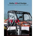 KEMIMOTO Soft Doors UTV Cab Enclosure Upper Doors Compatible with ...