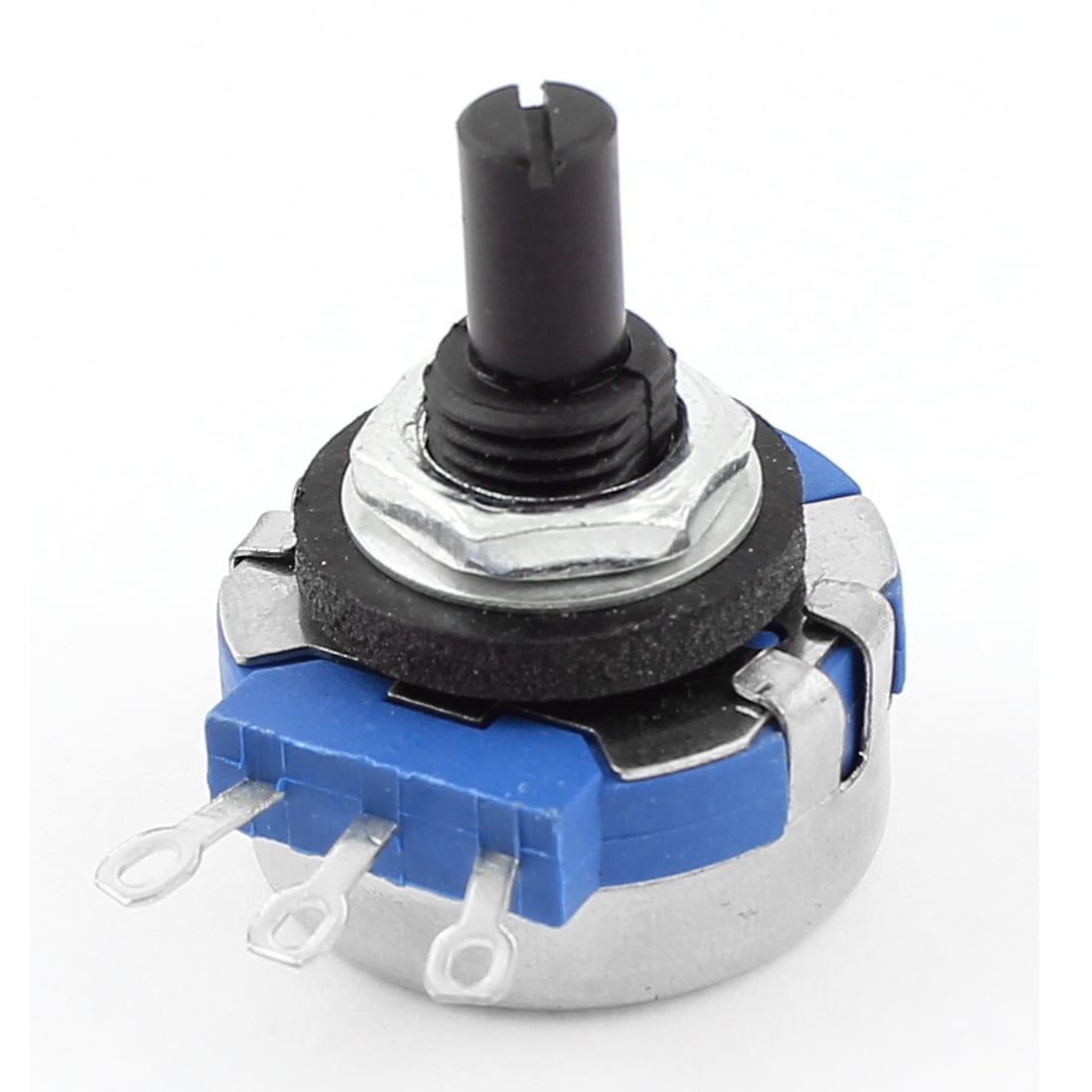 B2.2K 2.2K Ohm 6mm Shaft 3 Terminal Single Linear Rotary Taper ...